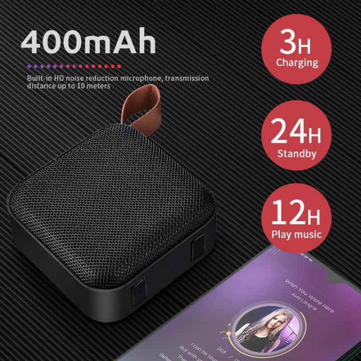T5 Mini Speaker Bluetooth 4.2 Stereo Portable Speaker | Daraz.com.bd