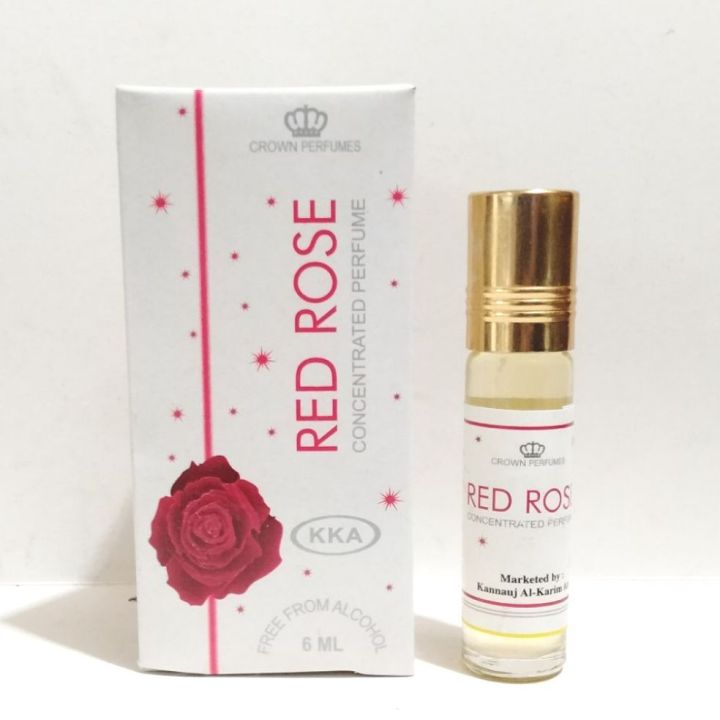 Red Rose Attar 24 Hours Long-Lasting and 100% Halal 6ml Ator | Daraz.com.bd