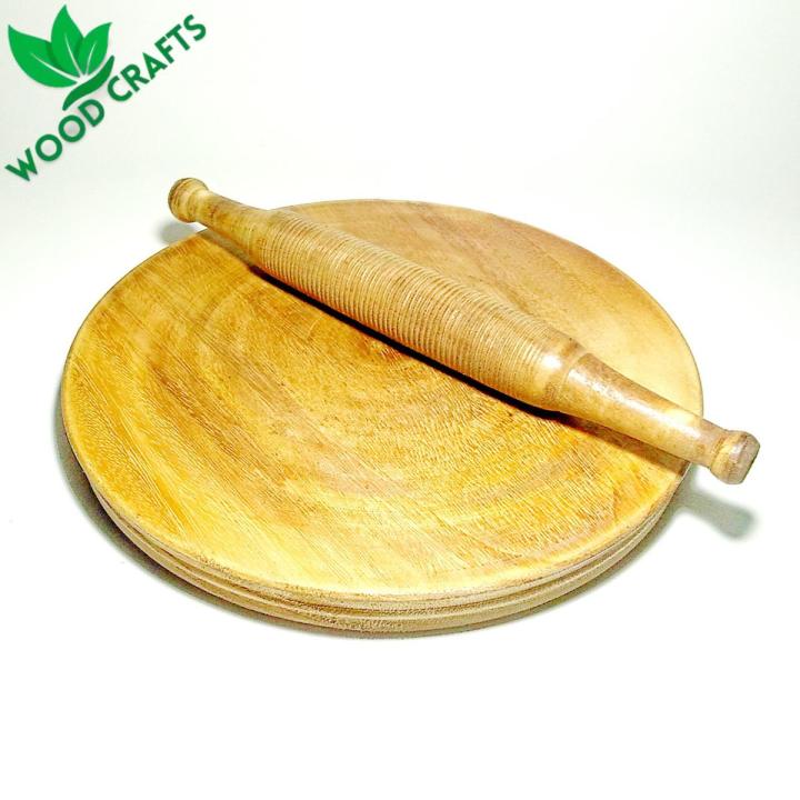 Roti Maker- Wooden (12 inchi size) | Daraz.com.bd