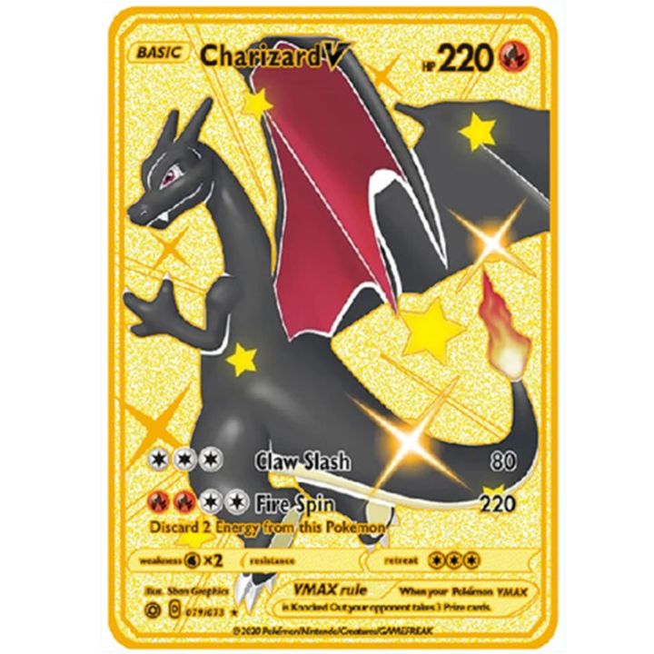 Bright Pokemon Letters Card Dragon Game Label Team A La Carte Series ...