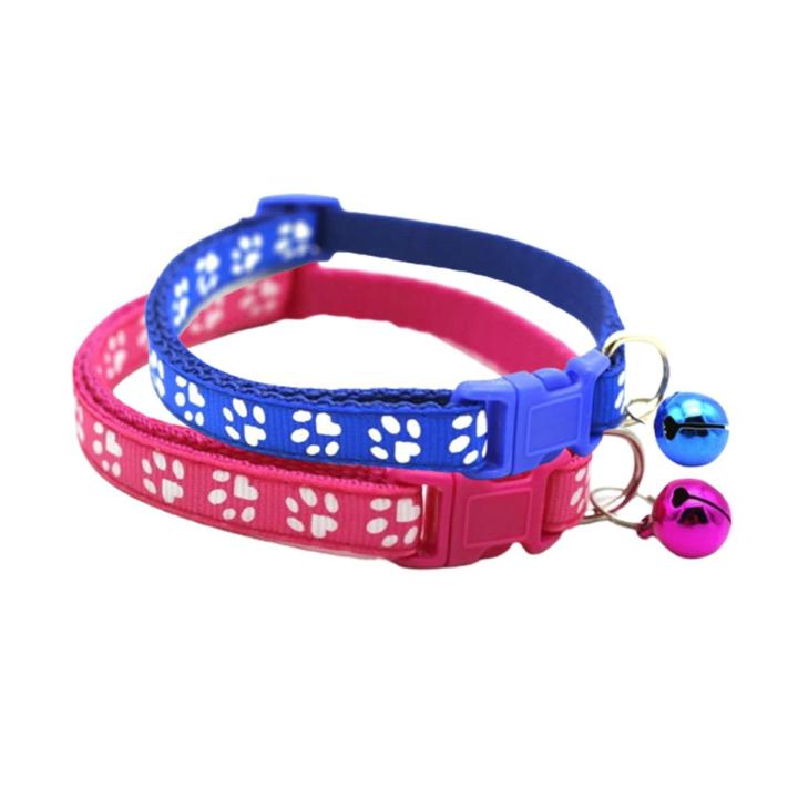 Paw Print Adjustable Pet Collar Belt | Daraz.com.bd
