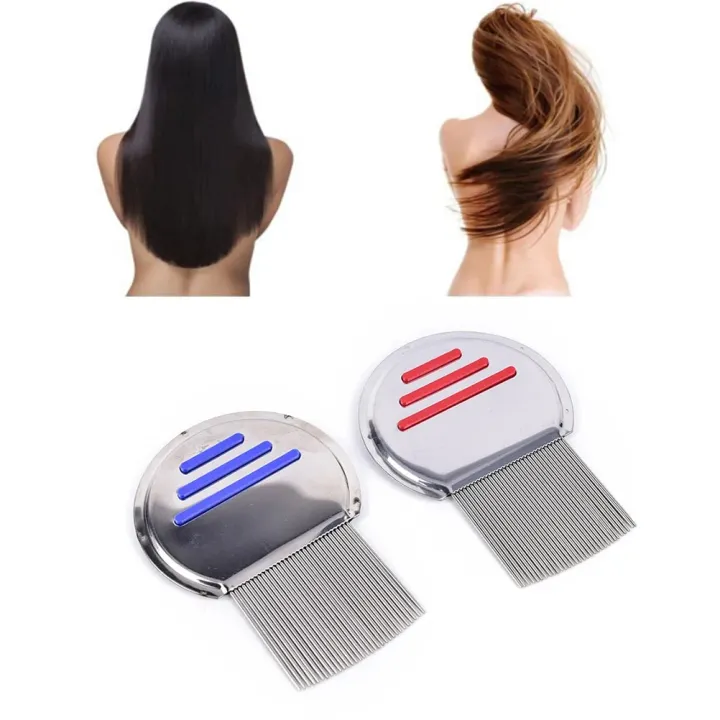 【3C VictoryEagle】1PC Steel Terminator Lice Comb Nit Kids Hair Headlice ...