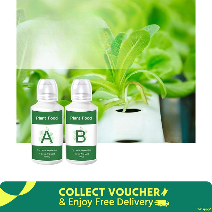 Hydroponic solution A-B(100ML) | Daraz.com.bd
