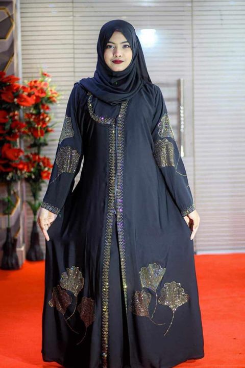 Musfika Ston Borka with modest fashion | Druto Store | Abaya | Daraz.com.bd