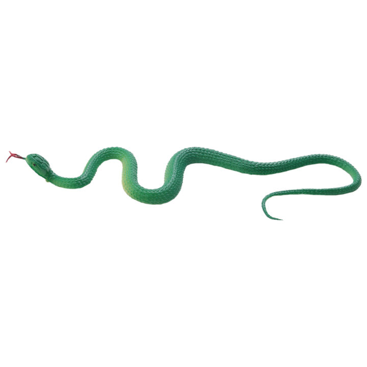 Simulation soft plastic toy snake Simulation Snake Rubber Tip Toy ...