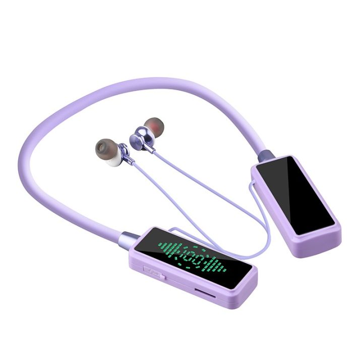 TWS Wireless Bluetooth 5.3 Earbuds Stereo Neck-Hung Headphones with ...