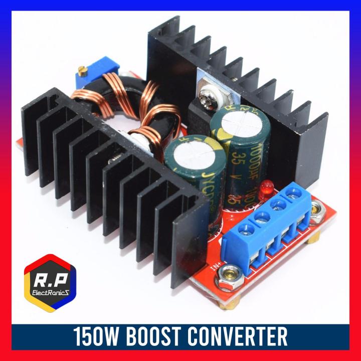 150W DC-DC Boost Converter Step Up Power Supply Module 10-32V to 12-35V ...