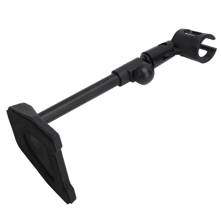 Desktop Microphone Stand Adjustable Mic Mount Bracket Holder Base Live ...