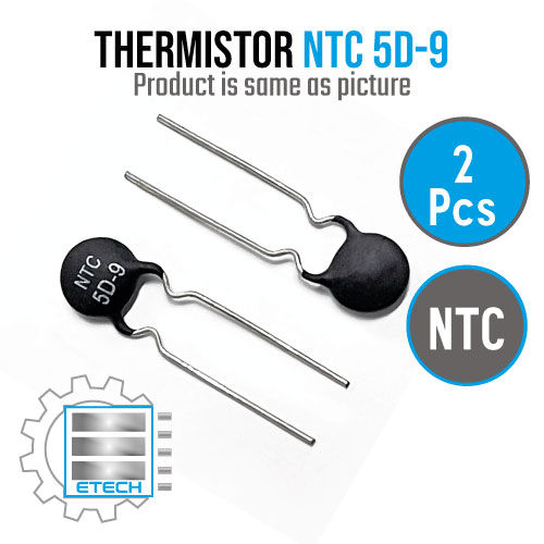 NTC Thermistor Resistor 5D-9 3A 5 Ohm Thermistor Power Thermistor ...