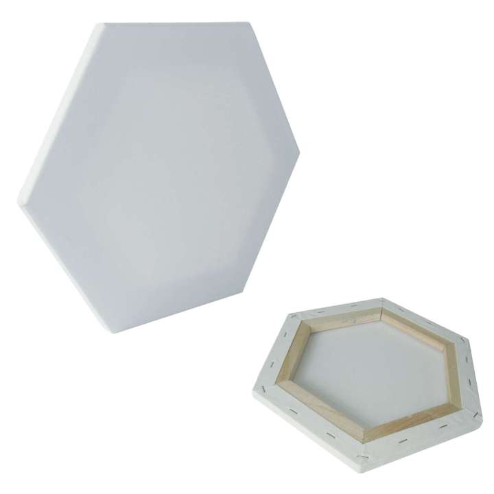 Hexagon canvas 12x12 inch | Daraz.com.bd