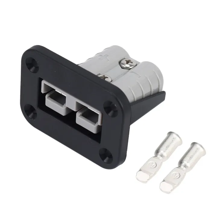 Flush Mount 50 Amp Anderson Plug-5 x Car Anderson socket Panel-Black ...