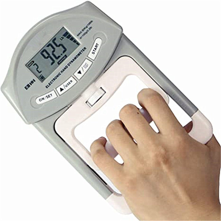 Digital Electronic Hand Dynamometer Grip Strength Measurement Meter ...