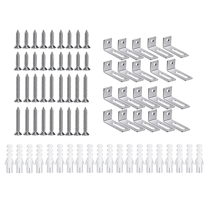 Brackets Hanger Supports Whiteboard Installation Hardware Kit Wall ...