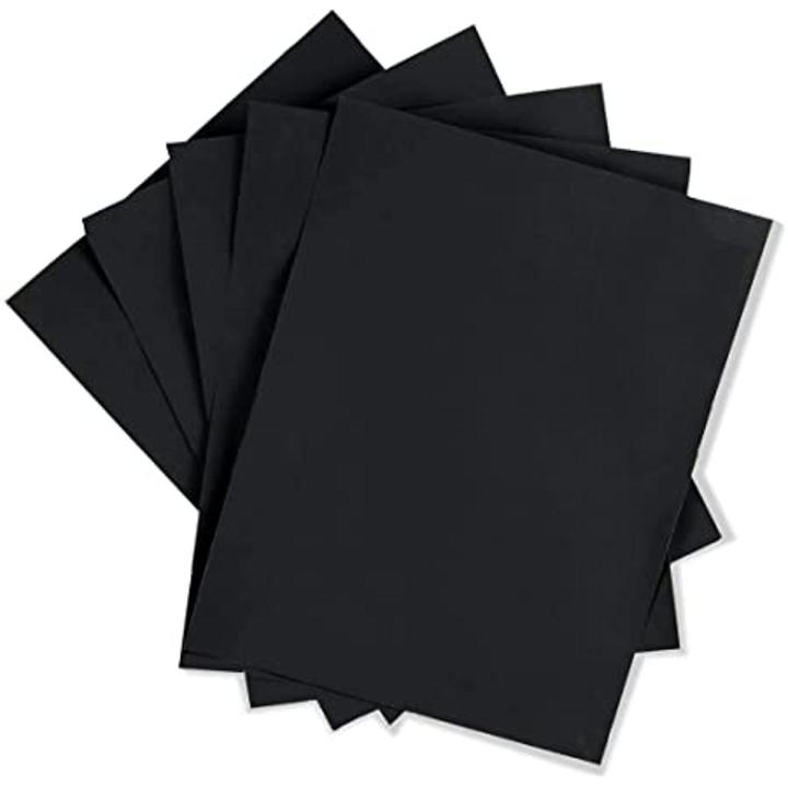 10 Pcs A4 Size Black Kraft Card Paper | Daraz.com.bd