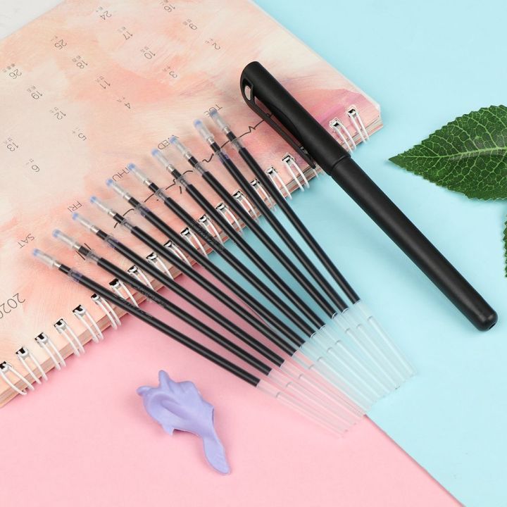 Stationery Gel Pens Blue Automatic Fade Pen Invisible Ink Magic Pen Kit ...