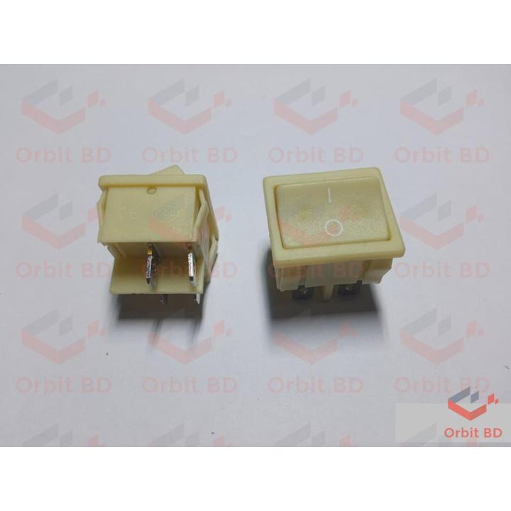 KCD4 Rocker Switch 4 Pin AC 250V 6A On-Off-2pcs | Daraz.com.bd