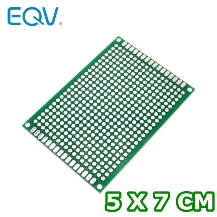 【Mary DAI Store】EQV 5*7 PCB 5x7 PCB 7cm Double Side Prototype Universal ...