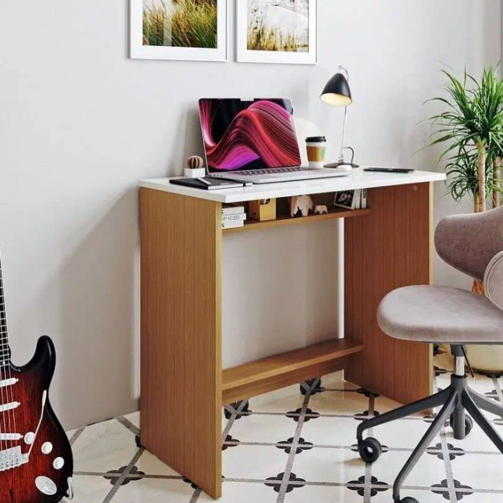 Compact Study Table – 24×30 Inches | Space-Saving Work & Study Desk for ...