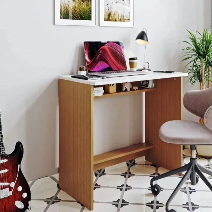 Compact Study Table – 24×30 Inches | Space-Saving Work & Study Desk for ...