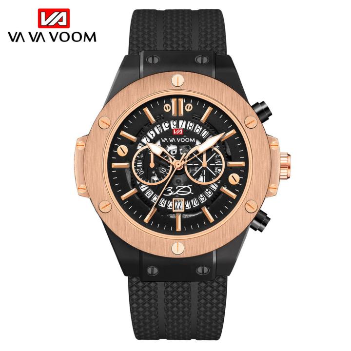 VA VA Voom Brand (VA-215) Luxury design waterproof Silicon band ...