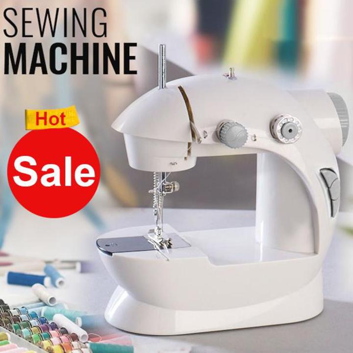 Mini Sewing Machine - Dual Speed Portable Mini Electric Pedal Double ...