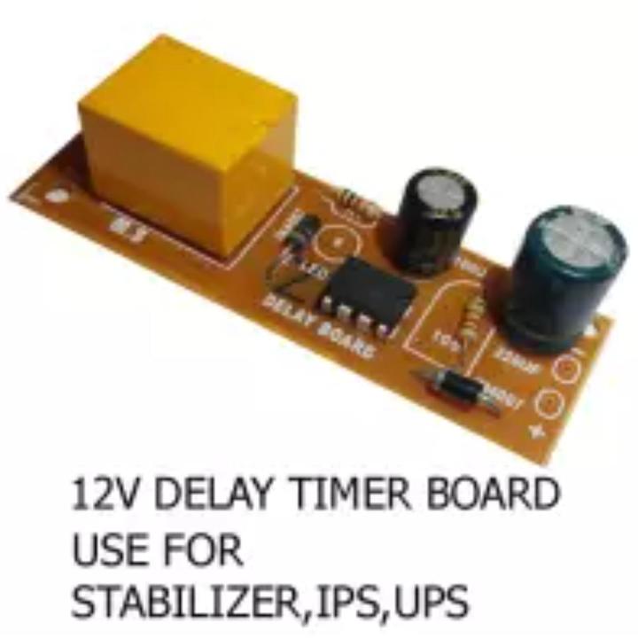 12v Delay Timer Circuit bord | Daraz.com.bd