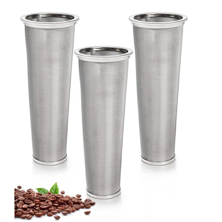 3 Pack Cold Brew Coffee Filter Fruit Infused Water Filter Coffee Tea ...