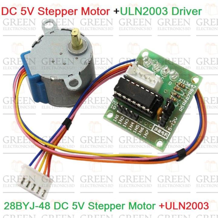 Dc 5v Stepper Motor Uln2003 Driver Test Module Board 28byj 48 For Arduino Kit Bd
