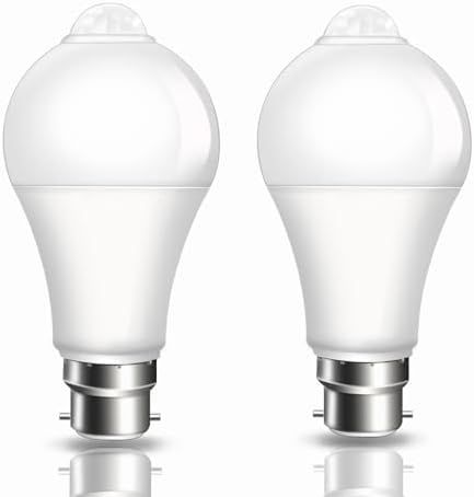 15 watt Motion Sensor LED Bulb Smart Bulb B22 Sensor PIR Energy Saving ...