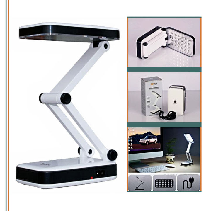 LED Rechargeable Table Study Desk Lamp Portable Reading Light Lamp ...
