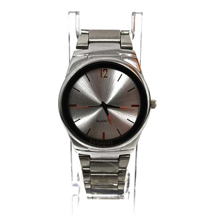 Baisheng Analogue Silver Dial Men's & Boy's Watch | Daraz.com.bd