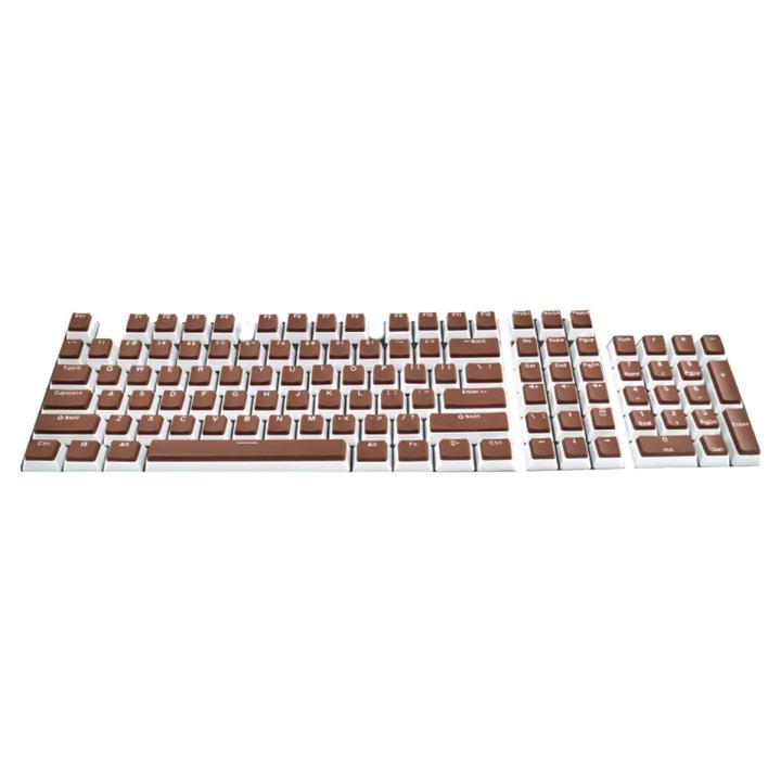 Keyboard Key Caps Frosted Universal Dual Colors PBT Keycaps | Daraz.com.bd
