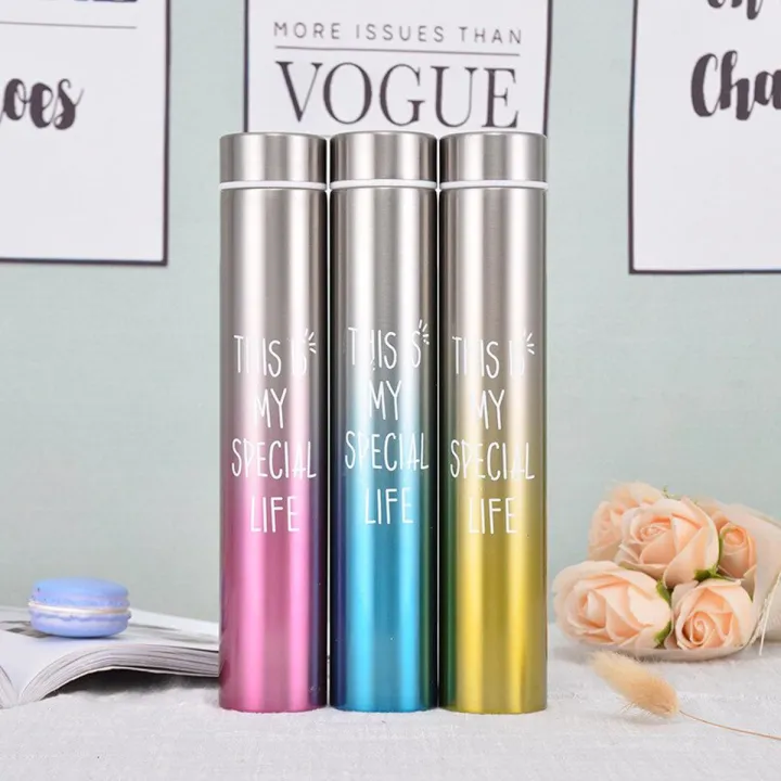 280ML Mini Insulated Flasks Bpa Free Slim Creative Vacuum Flask Thermal Mug 304 Stainless Steel ...