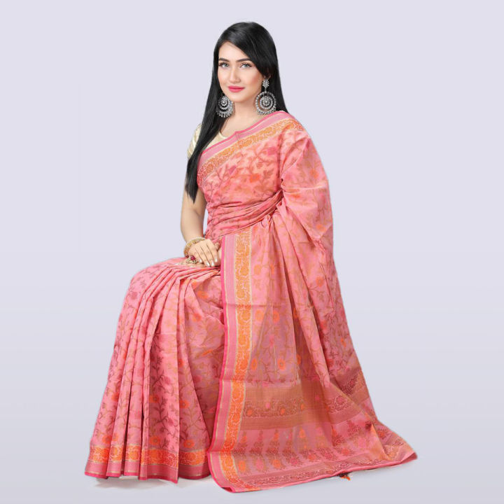 Tangail Tat Eye catching designs with Exclusive collection Silk Katan ...
