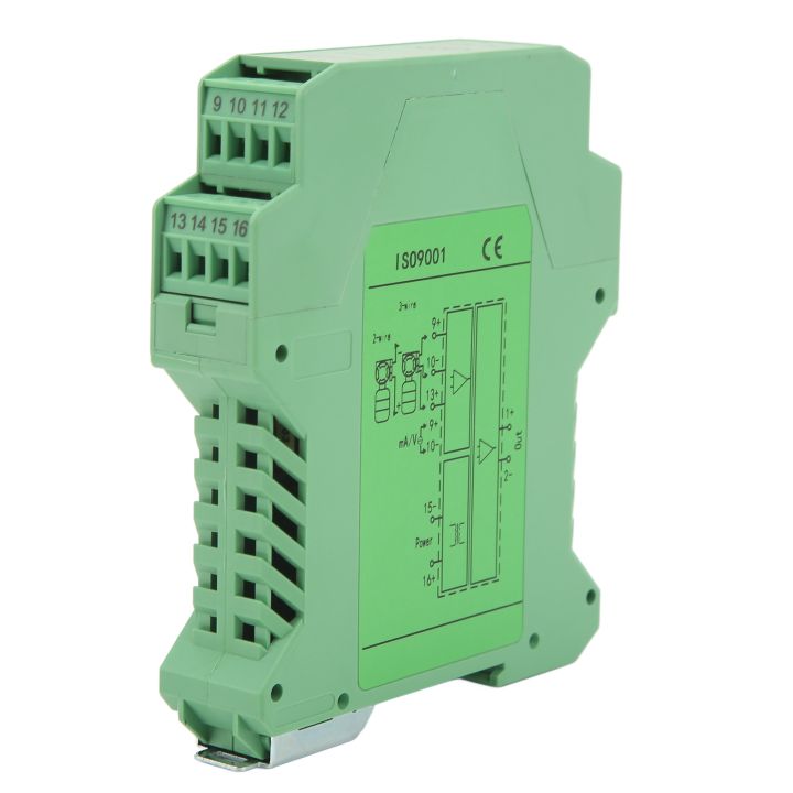 DC Current Signal Isolator, 4-20mA DC Signal Conditioner 24V for ...