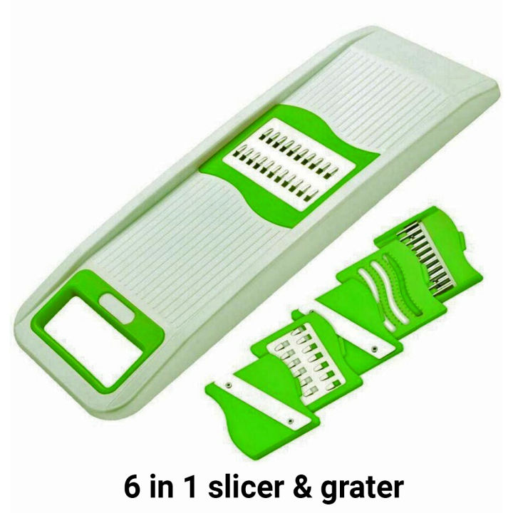 6 in 1 multipurpose slicer & grater vegetable & fruit slicer, potato ...