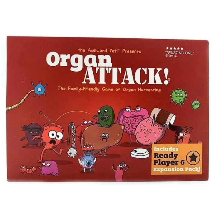 Organ Attack! Tabletop Card Game - Pop Bunny Board games | Daraz.com.bd