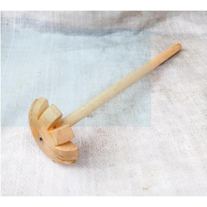 Wooden Made Dal Ghotni For Any Liquid Hand Mixer | Daraz.com.bd