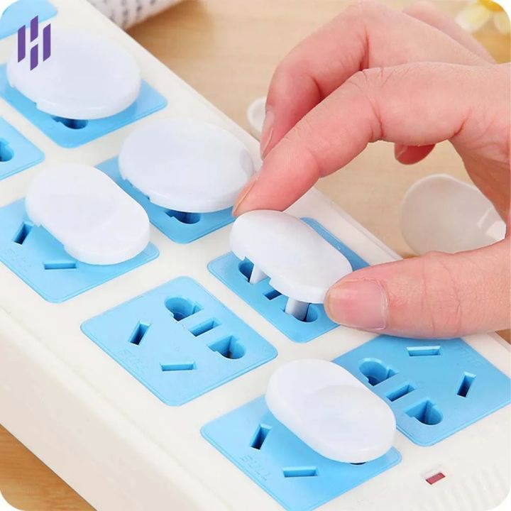 Baby Safety Protector Anti Electric Shock 10 pcs US Power Socket Outlet ...
