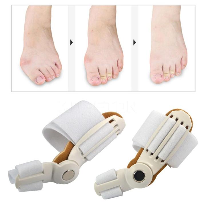 Toe Bunion Splint Straightener Hallux Valgus Big Toe Correction Orthotic Splint Foot Care Toe ...
