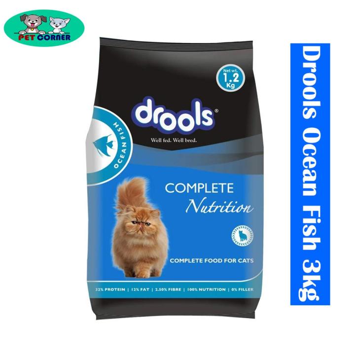 Drools Adult Cat Food Ocean Fish 3kg | Daraz.com.bd