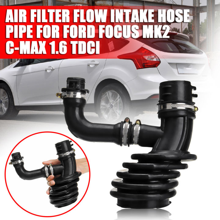 Motorcycle Car Cold Air Filter Induction Kit High Flow Ducting Intake ...
