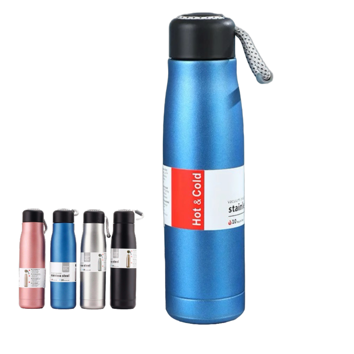 badgeVacuum Insulated Sport Bottle,Stainless Steel Leak Proof Metal ...