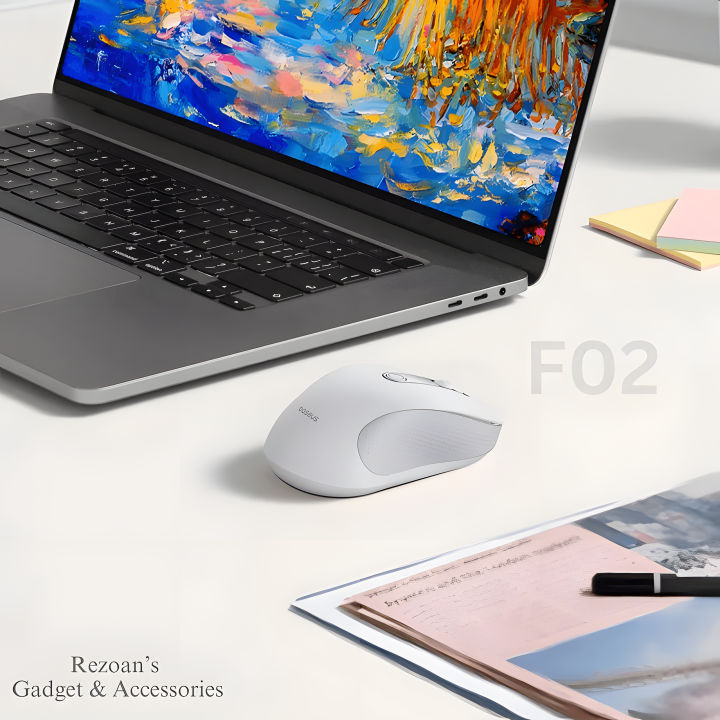 Baseus F02 Ergonomic Wireless Mouse（without Battery) | Daraz.com.bd