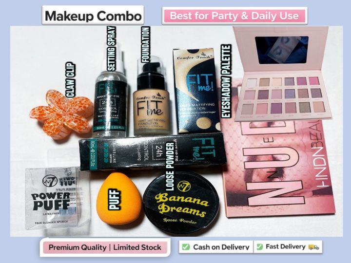 Makeup Combo Set 03 _ Cosmetic Combo -03_Makeup combo for girls | Daraz ...