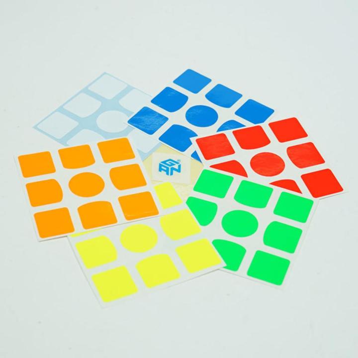 【Happy baby toy store】GAN 3x3 Magic Cube accessories stickers for ...
