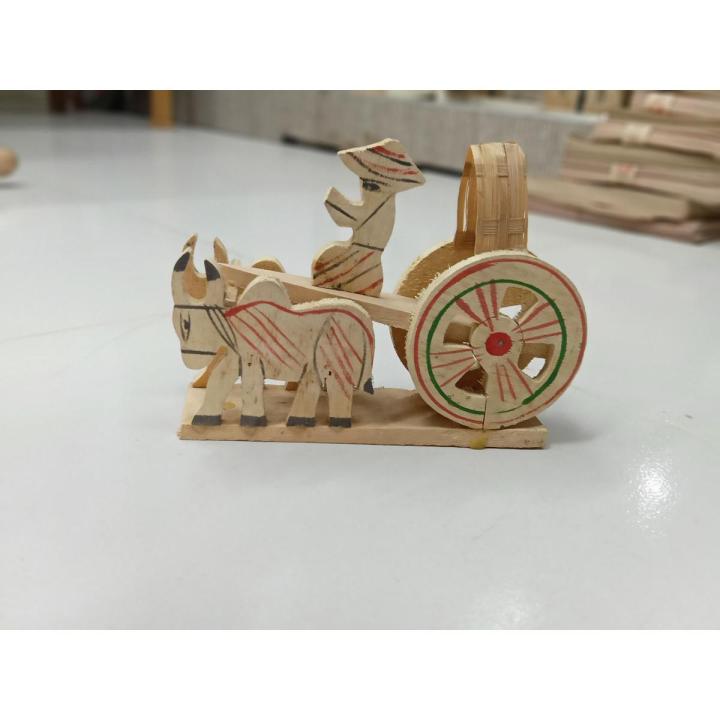 Cow car ( কাটের গরুর গাড়ি) | Daraz.com.bd