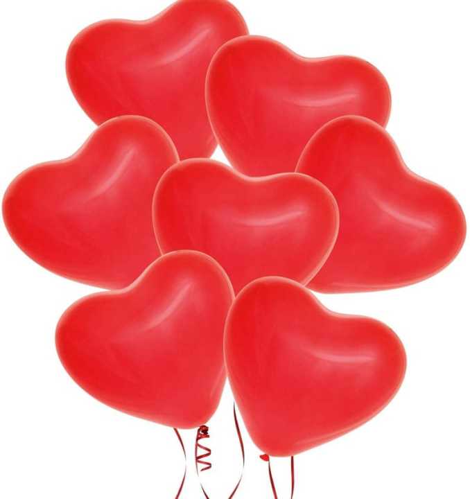 Heart shape RED color balloons 20 piece | Daraz.com.bd Heart shape RED color balloons 20 piece | Daraz.com.bd