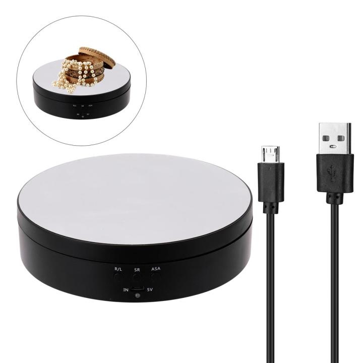 360 Degree Electric Rotating Turntable Display Stand for Photography ...