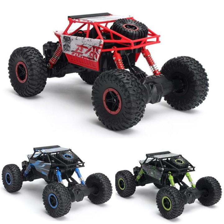 New Off Road Remote Control HB 1/18 2.4G 4WD Rock Crawler RC Car - Red ...